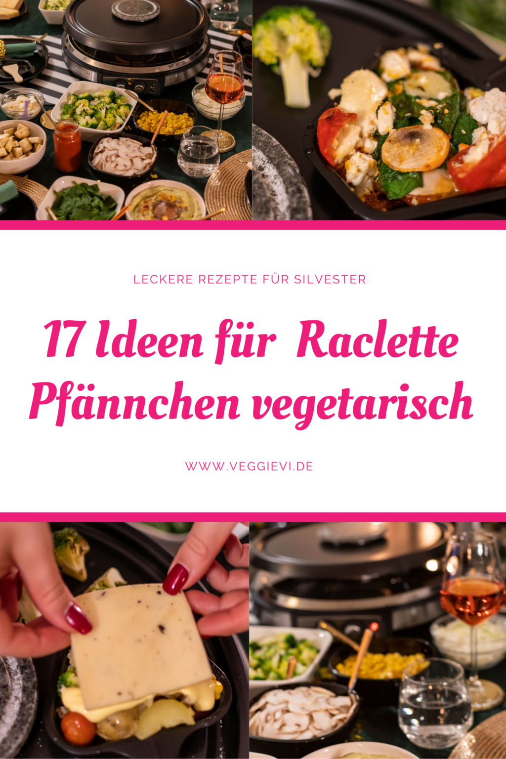 Geniale Raclette Ideen vegetarisch - 17 kreative Pfännchen — veggievi.de